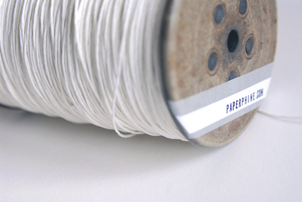 Strong Paper Twine on a Vintage Silk Bobbin by PaperPhine | PaperPhine