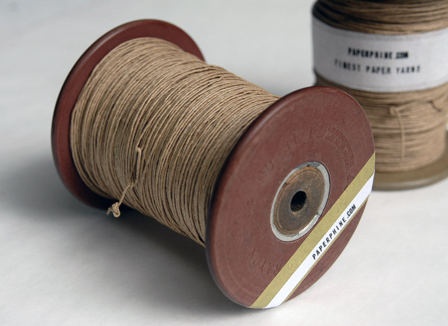 Strong Paper Twine on a Vintage Silk Bobbin by PaperPhine | PaperPhine