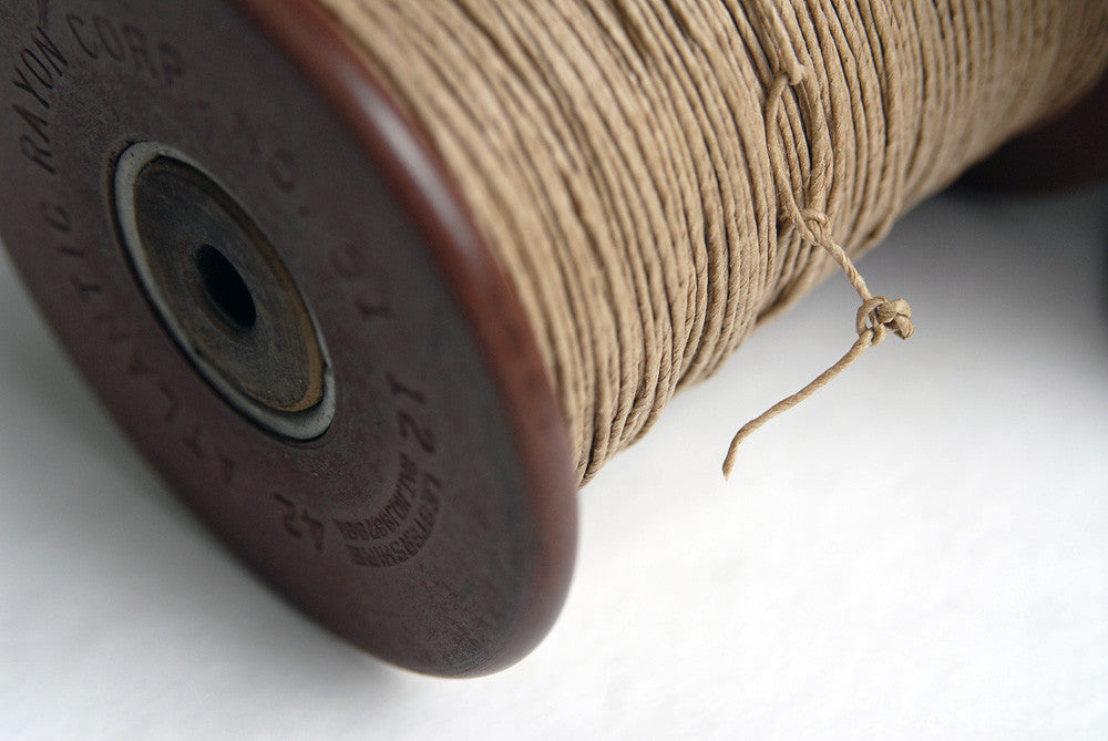 Strong Paper Twine on a Vintage Silk Bobbin by PaperPhine | PaperPhine